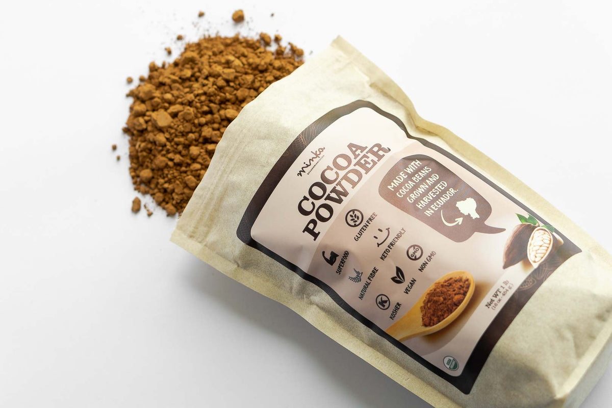 COCOA POWDER - Organic - No Sugar - Keto - All Natural - Kosher 1 Lb ...