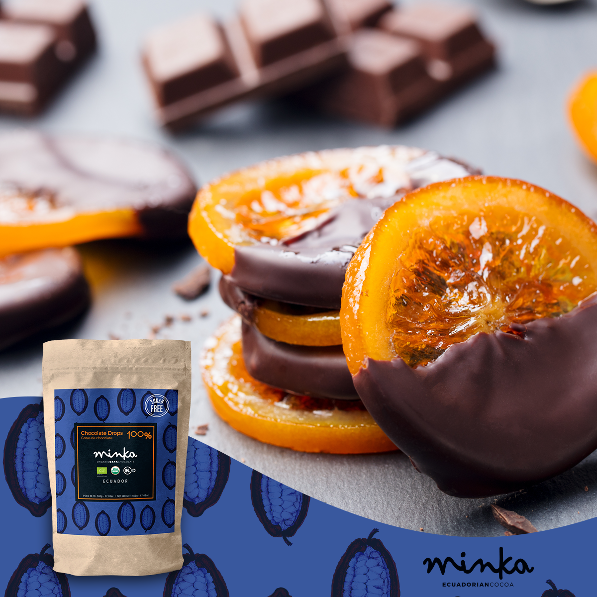 100% COCOA Disc Shaped Chocolate Drops All Natural - Kosher – Minka ...